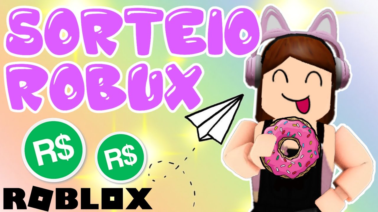 Sorteio 300 Robux Youtube