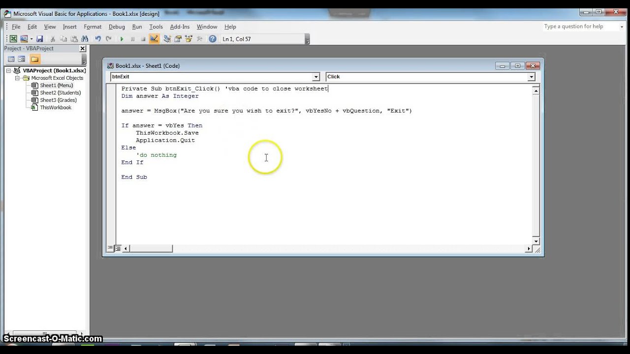 Code Visual Basic For Excel Using Visual Studio Snochinese
