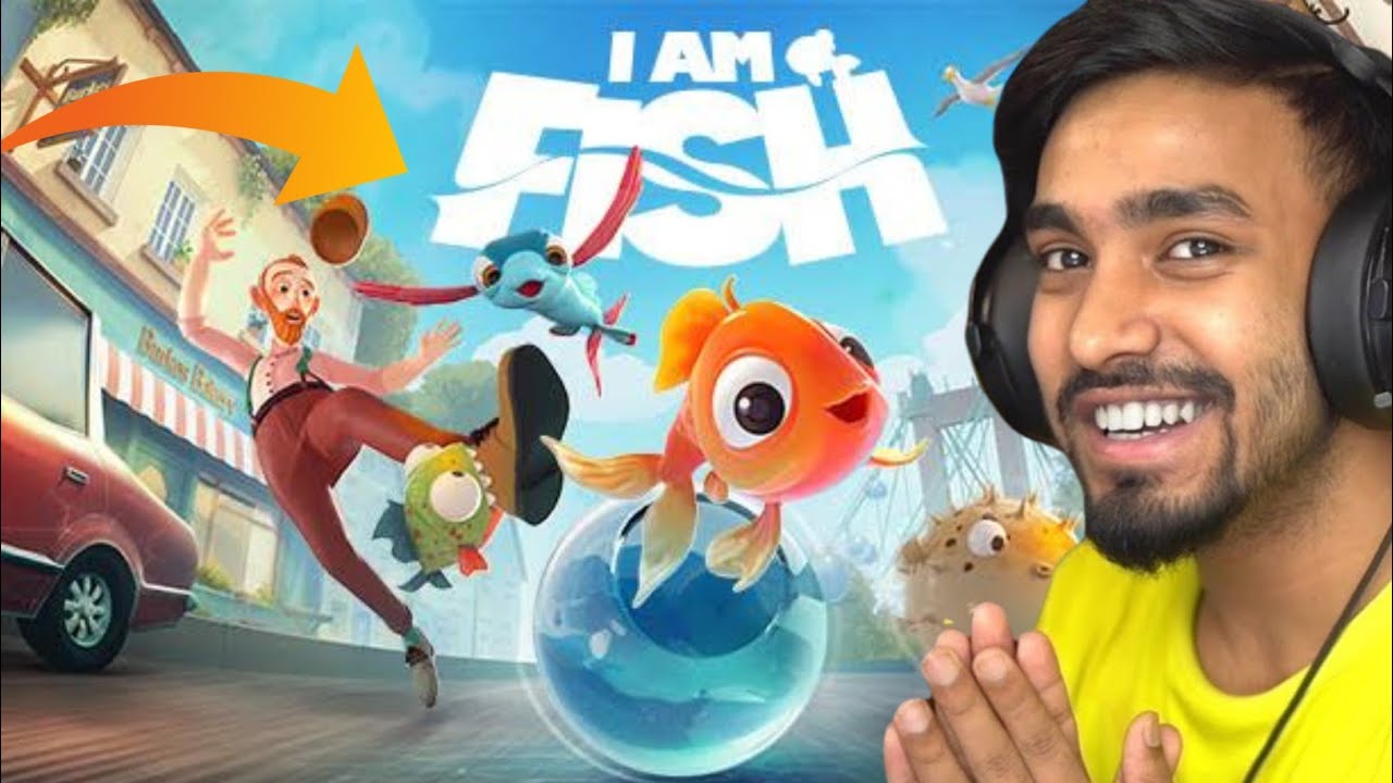 I Am Fish And Escape The Bowl Techno Gamerz Techno Gamerz Horror Game Youtube