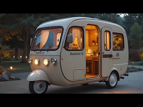 This Tiny Electric 3 Wheel Camper Is Redefining Van Life In 2026