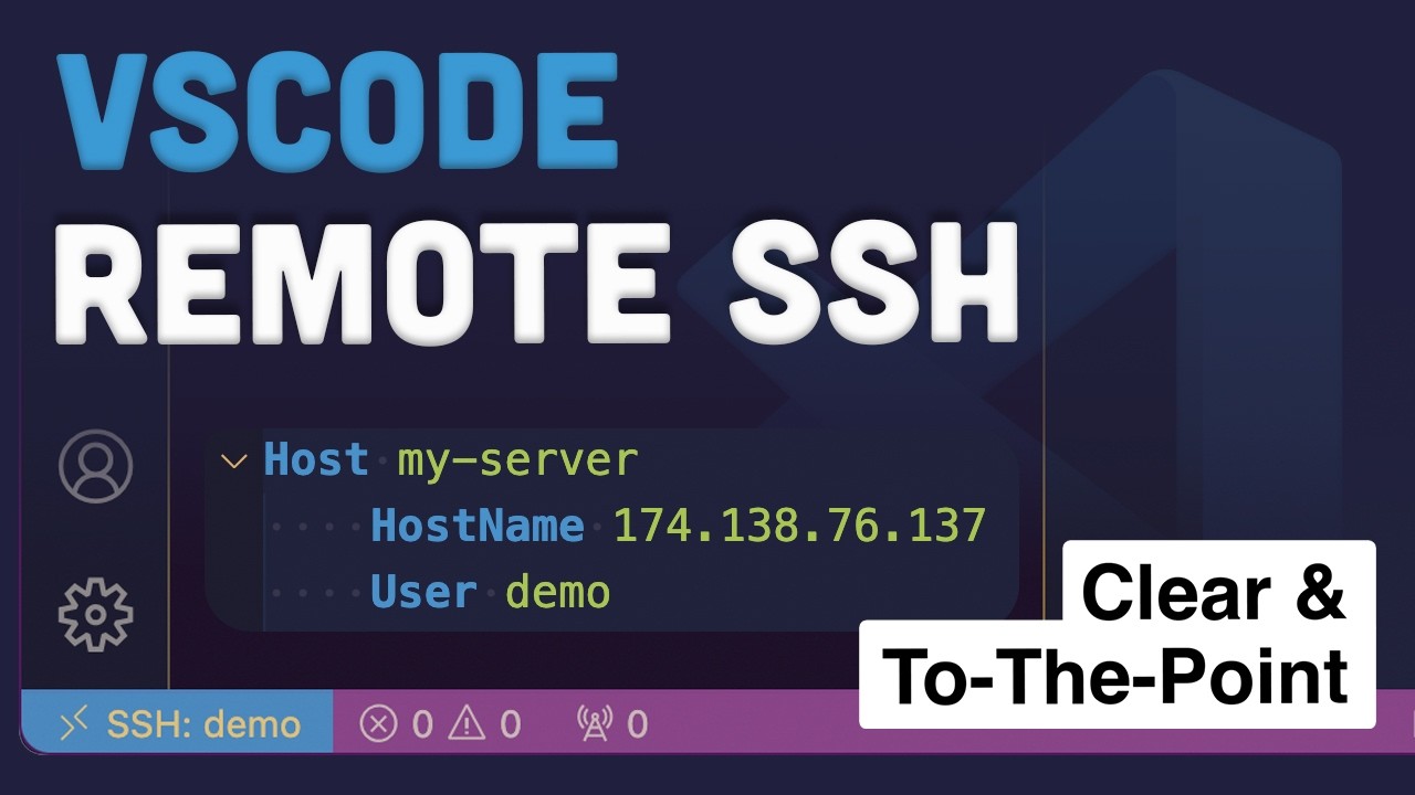Ssh Remote Development With Vscode Youtube