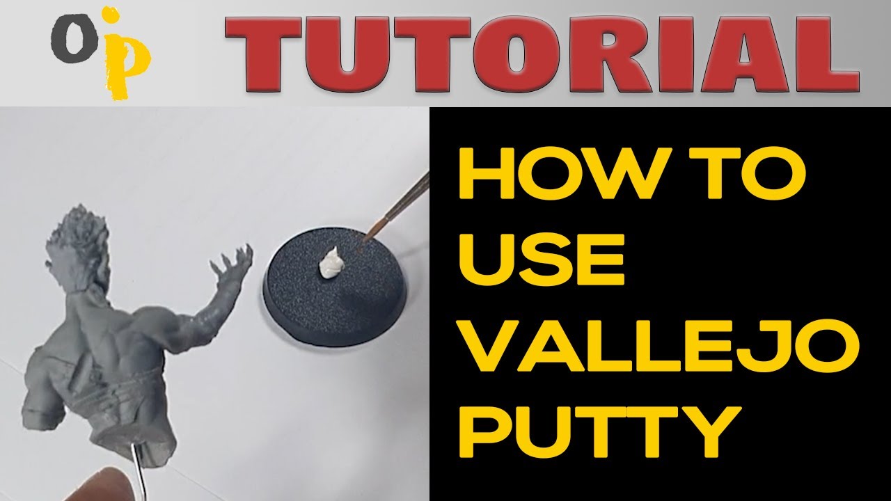 How To Use Vallejo Plastic Putty To Fill Gaps Youtube