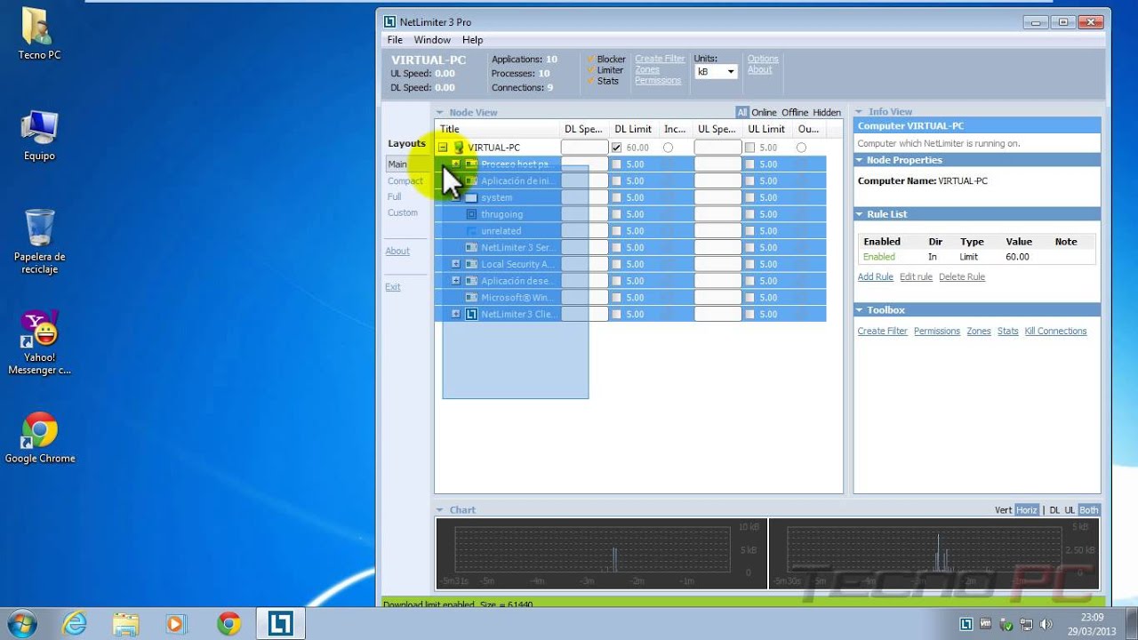 Net Limiter Tutorial Tecno Pc Youtube