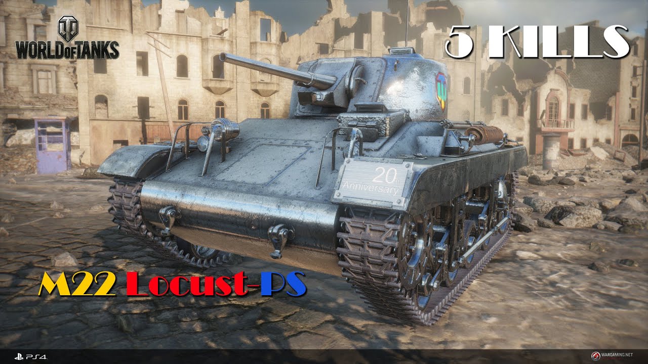 World Of Tanks M22 Locust Ps Youtube