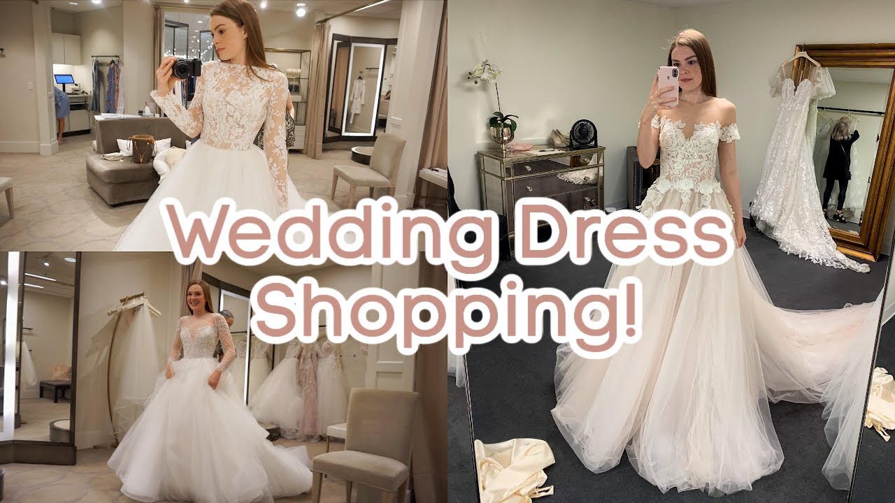 Come Wedding Dress Shopping With Me Wedding Series Episode 2 Youtube