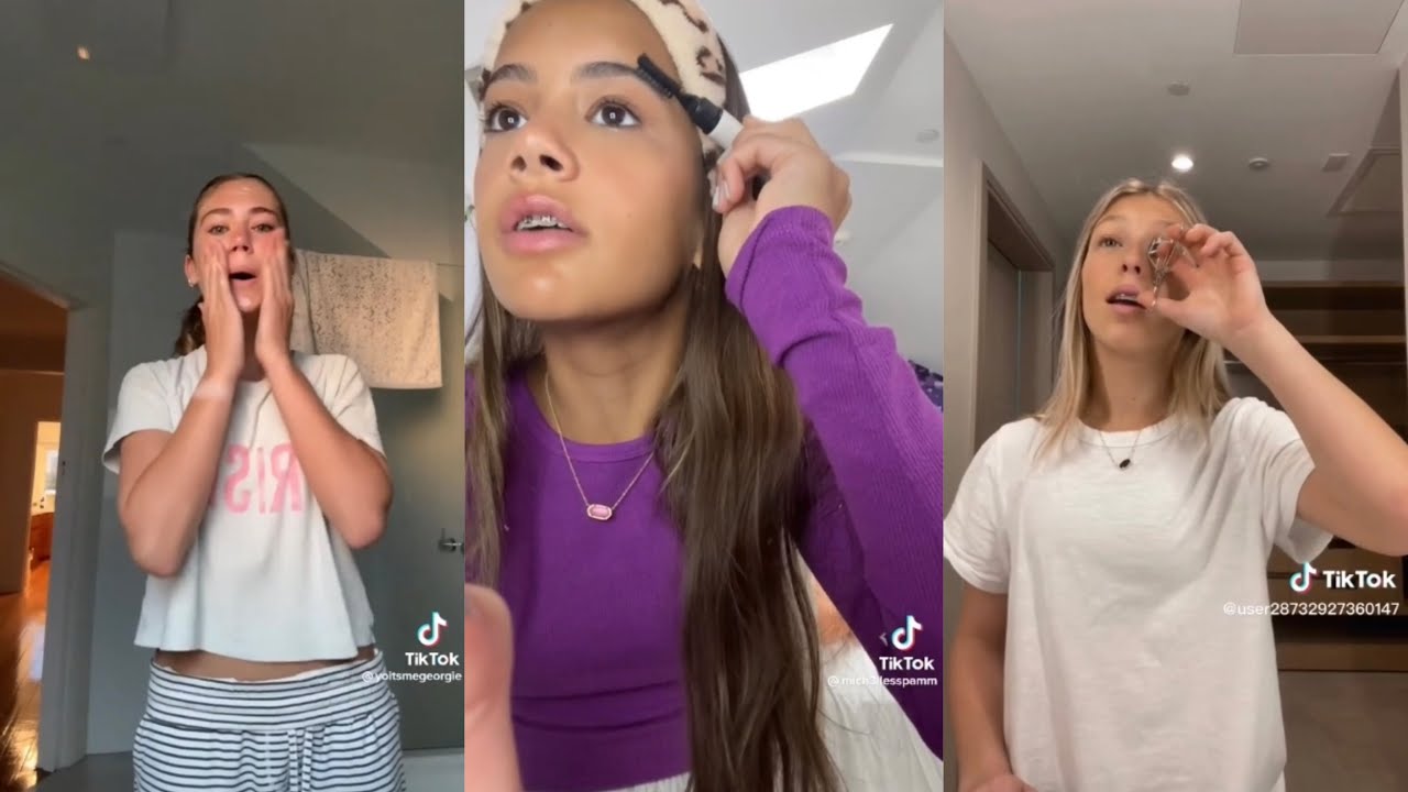 Grwm Tiktok Compilation Youtube