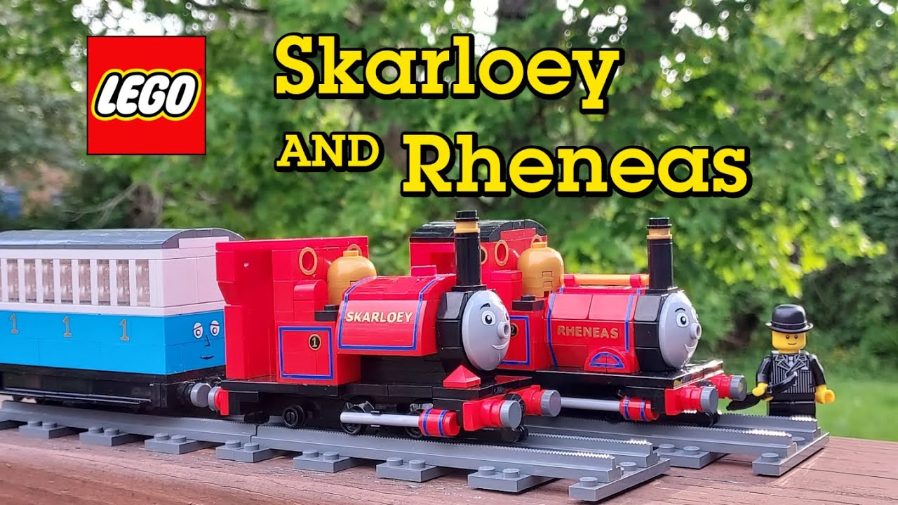 Lego Skarloey And Rheneas Thomas And Friends Railway Series Moc