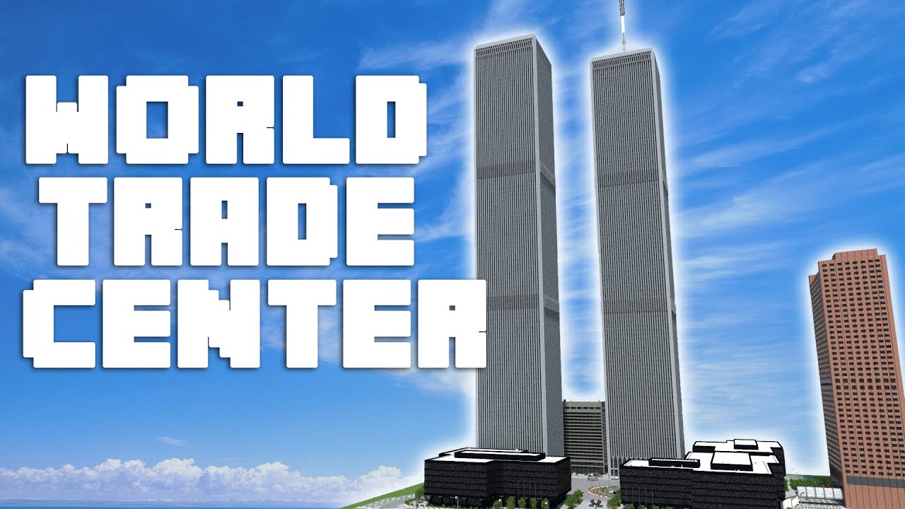 Building The World Trade Center In Minecraft Youtube