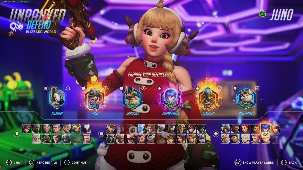 Overwatch 2 Cozy Juno Skin Showcase Gameplay Youtube