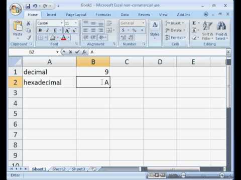 Hex2dec Demo Youtube