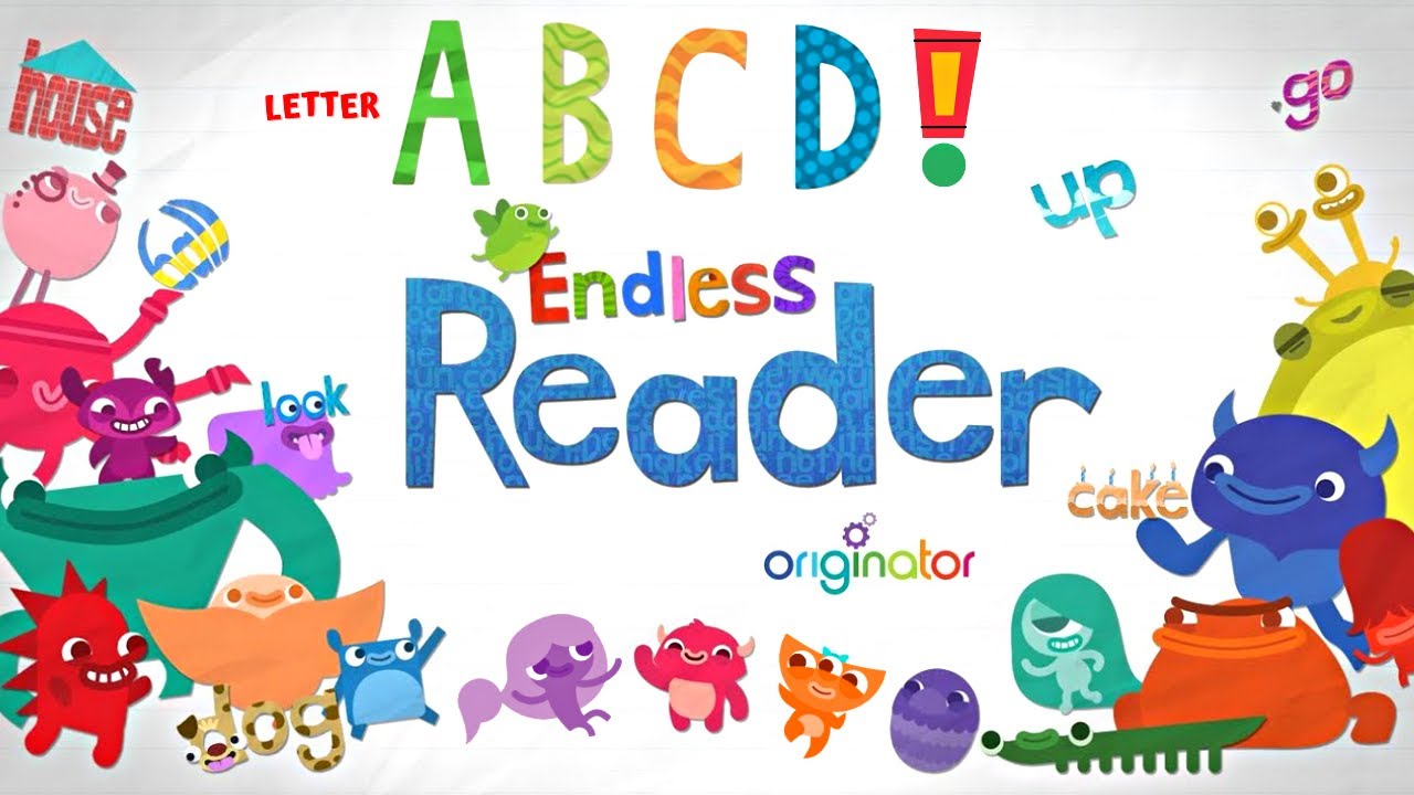 Endless Reader Meet Letter A B C D Learn Sight Words Fun