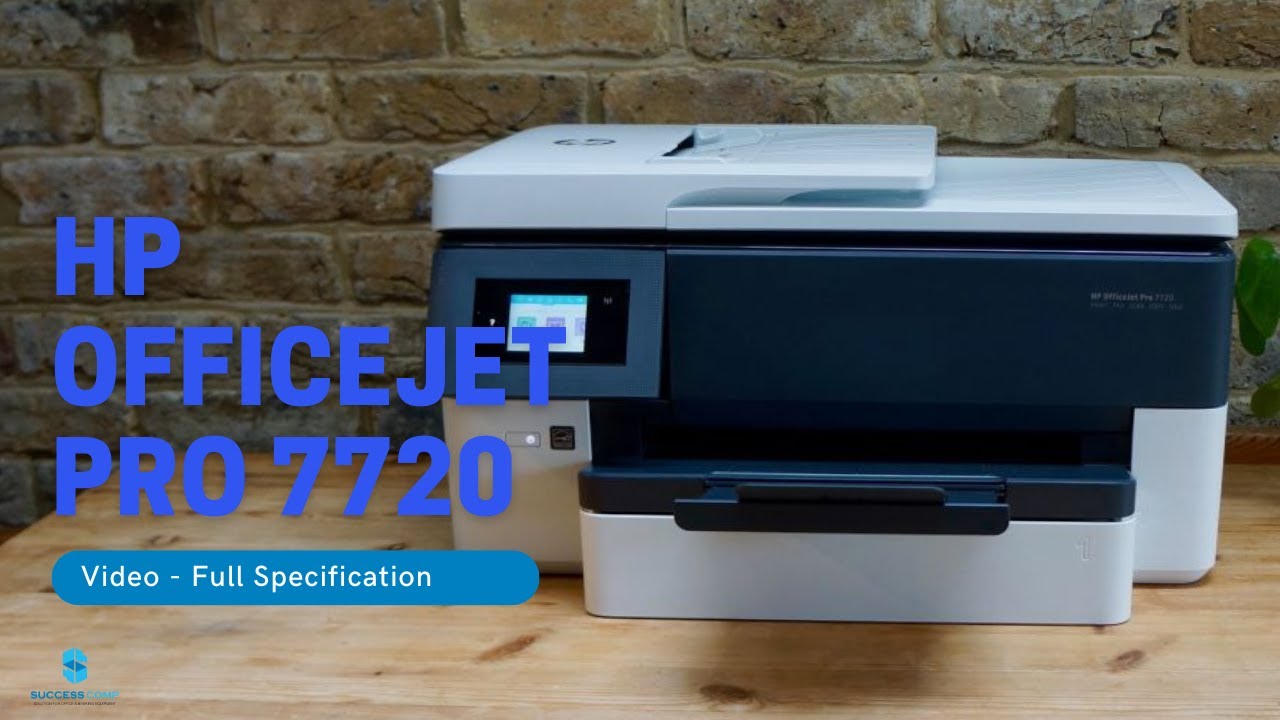 Spesifikasi Hp Officejet Pro 7720 Hp Officejet Pro 7720 Specification