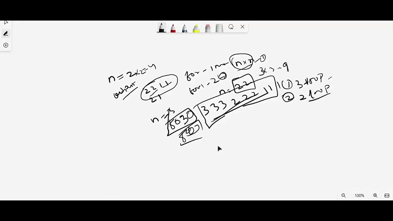 Print The Pattern Set 1 Gfg Practices Youtube