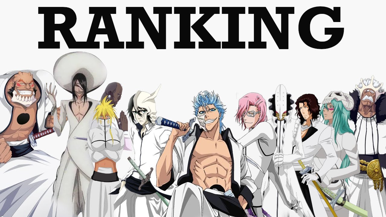 Ranking The Espada From Bleach Worst To Best Youtube