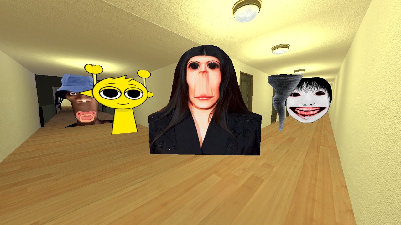 Pov Ungalia And Unlimited Nextbots In Liminal Hotel Gmod Gmodnextgen