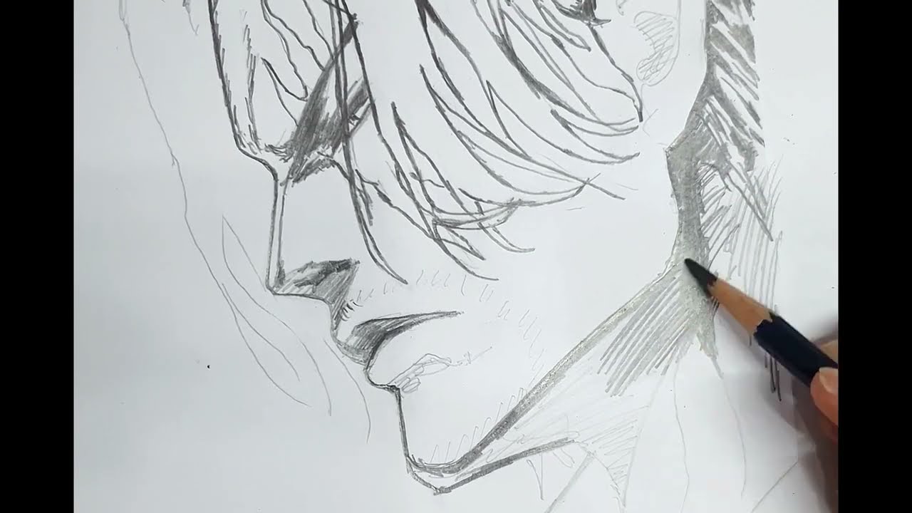 How To Draw Shank One Piece Super Cool Step By Step Youtube