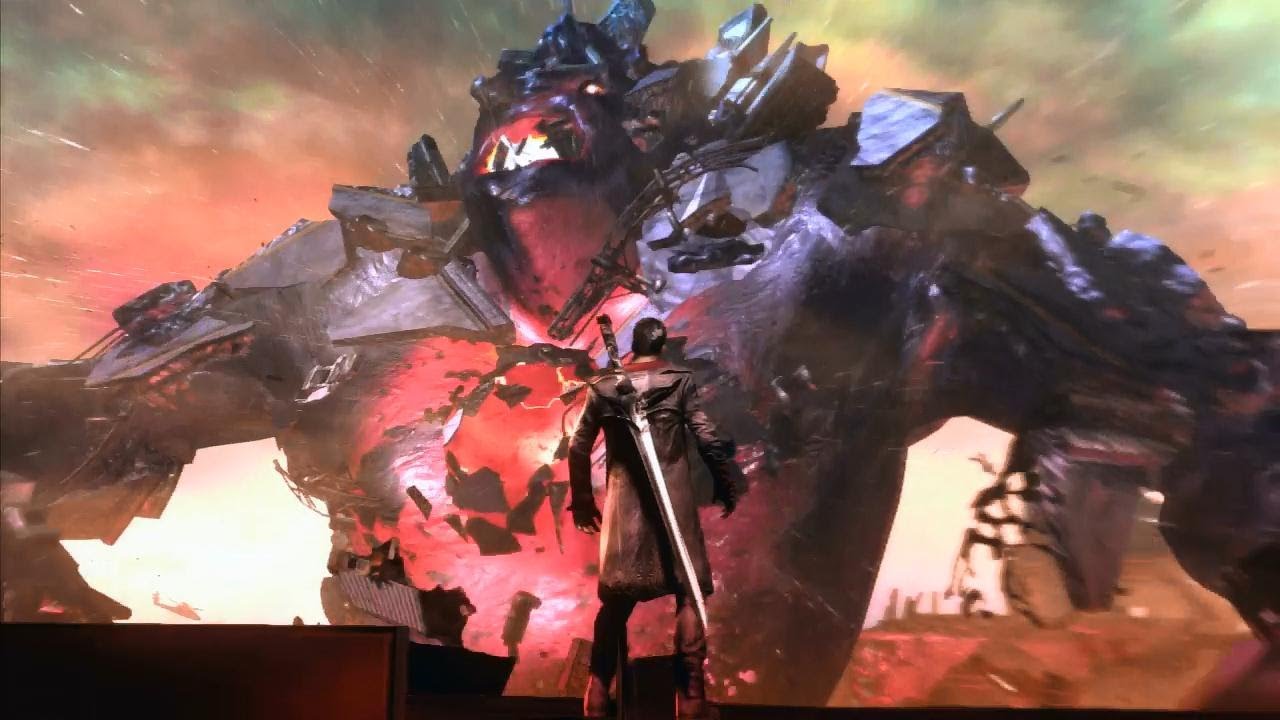 Dmc Devil May Cry Dante Vs Mundus Boss Fight Pc Gameplay Hd Youtube