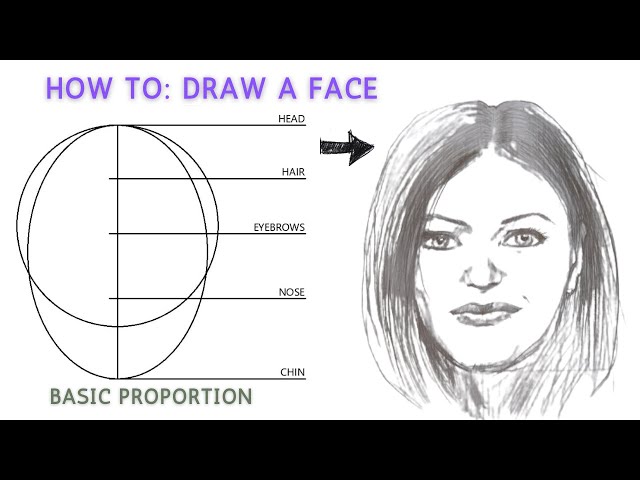 How To Draw A Portrait In Proportion