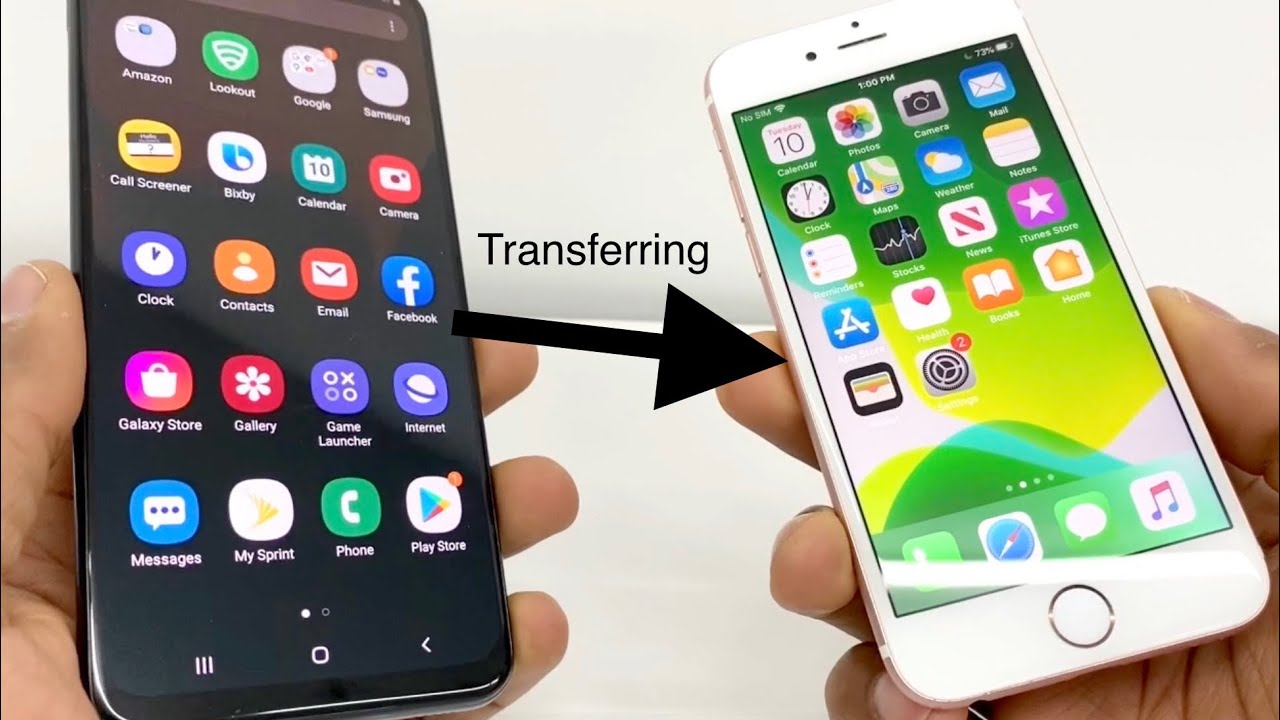 Transfer Data Android To Iphone 2020 Youtube