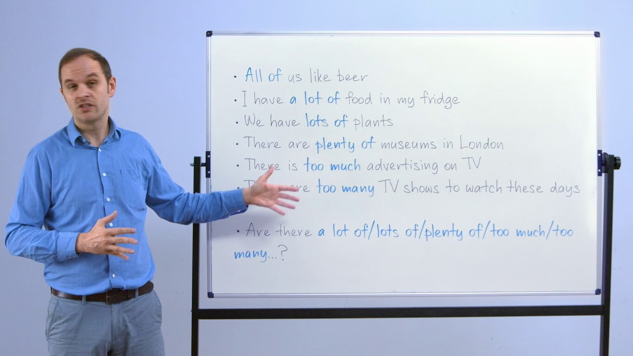 Quantifiers Youtube