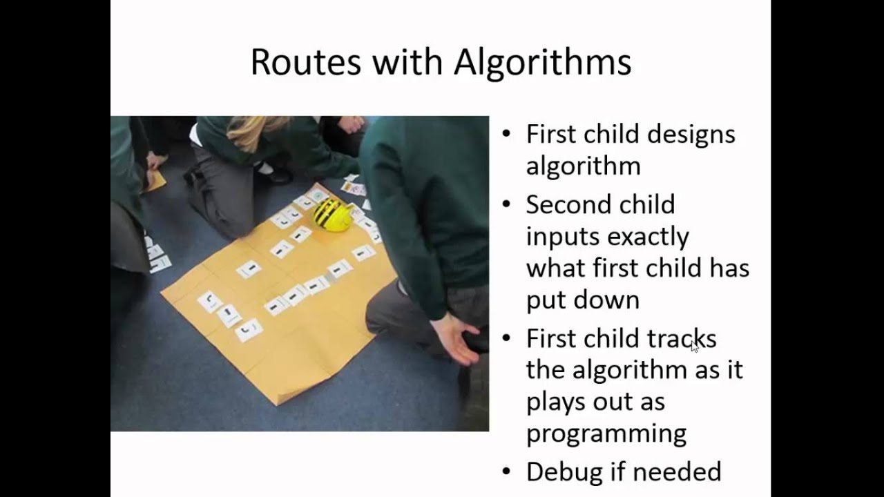 Algorithm Algorithm Evaluation Using Bee Bots 5 7 Youtube