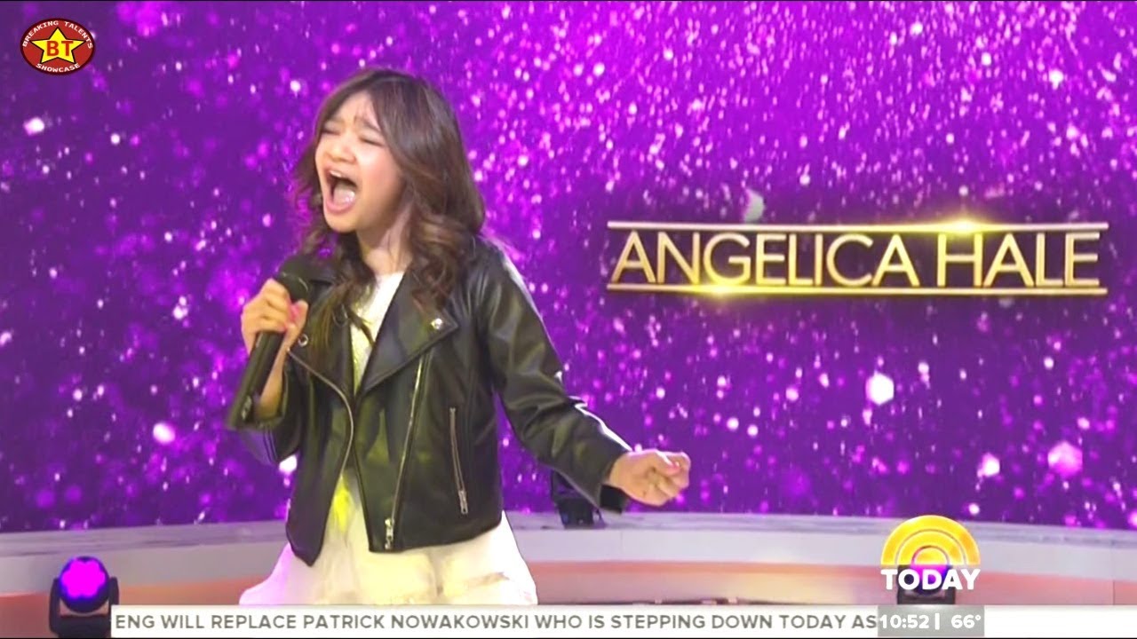 Angelica Hale Sings I Ll Be There At The Today Show With Interview