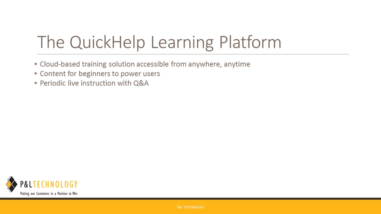 Quickhelp Learning Platform For Business Youtube