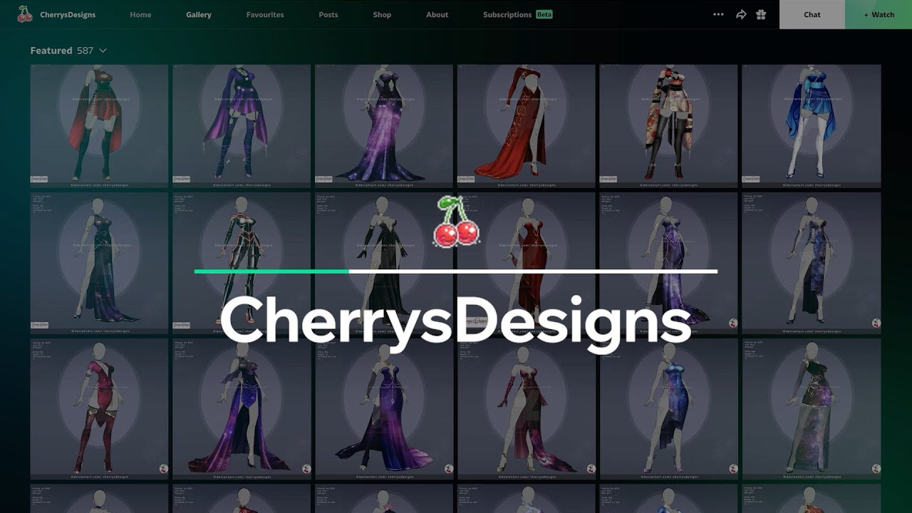 Deviantart Presents I Cherrysdesigns Youtube