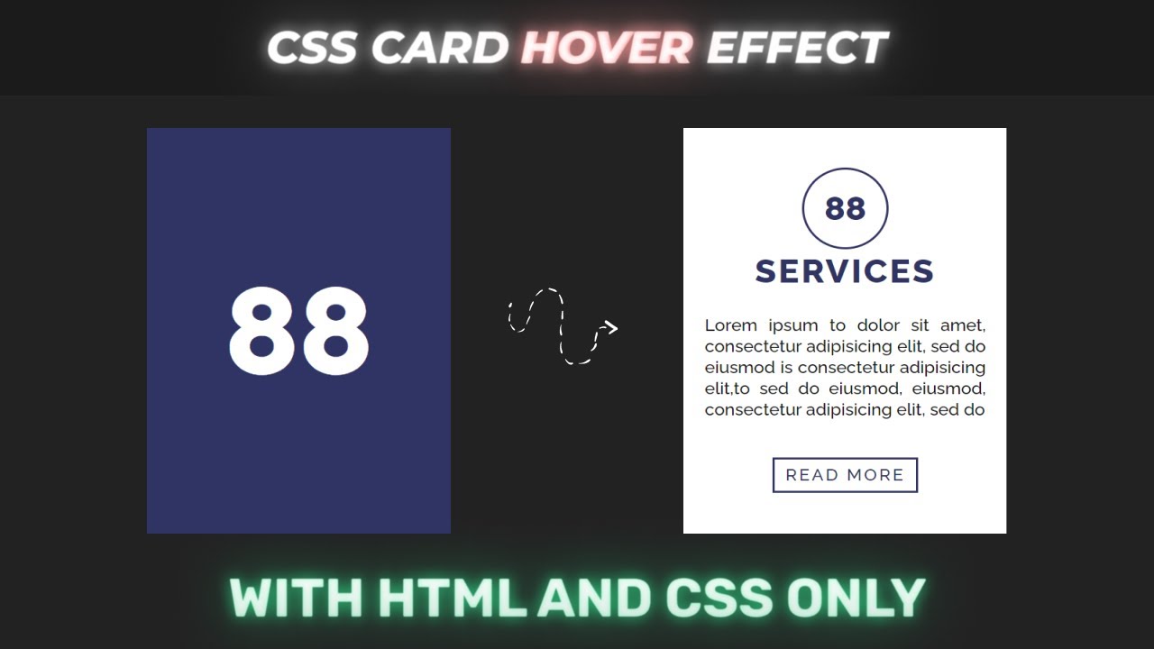 Easy Css Card Hover Effect Css Card Hover Effects Html Css Only