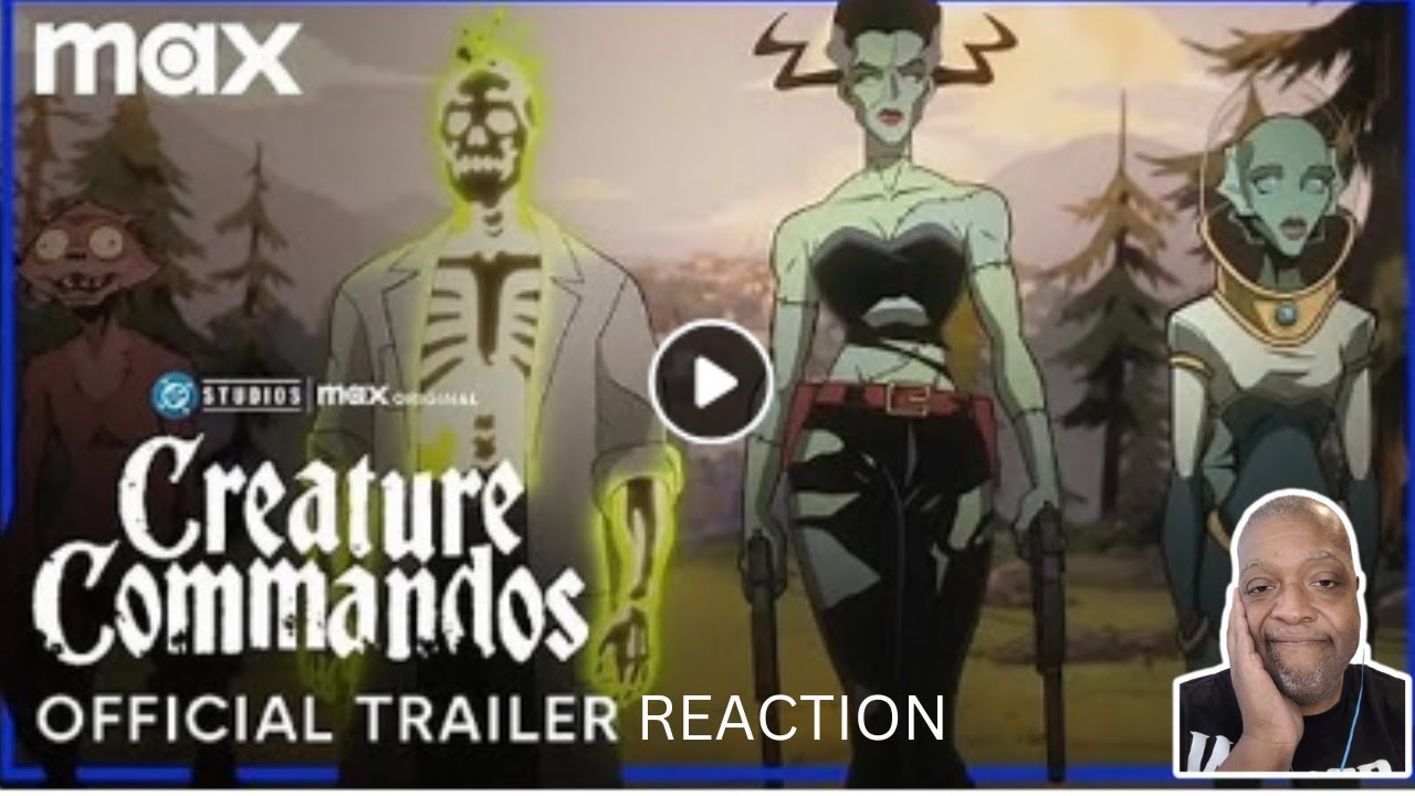 Creature Commandos Official Trailer Reaction Youtube