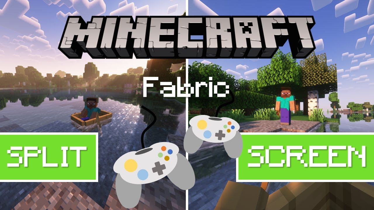 Easy Minecraft Splitscreen On Pc Fabric Youtube