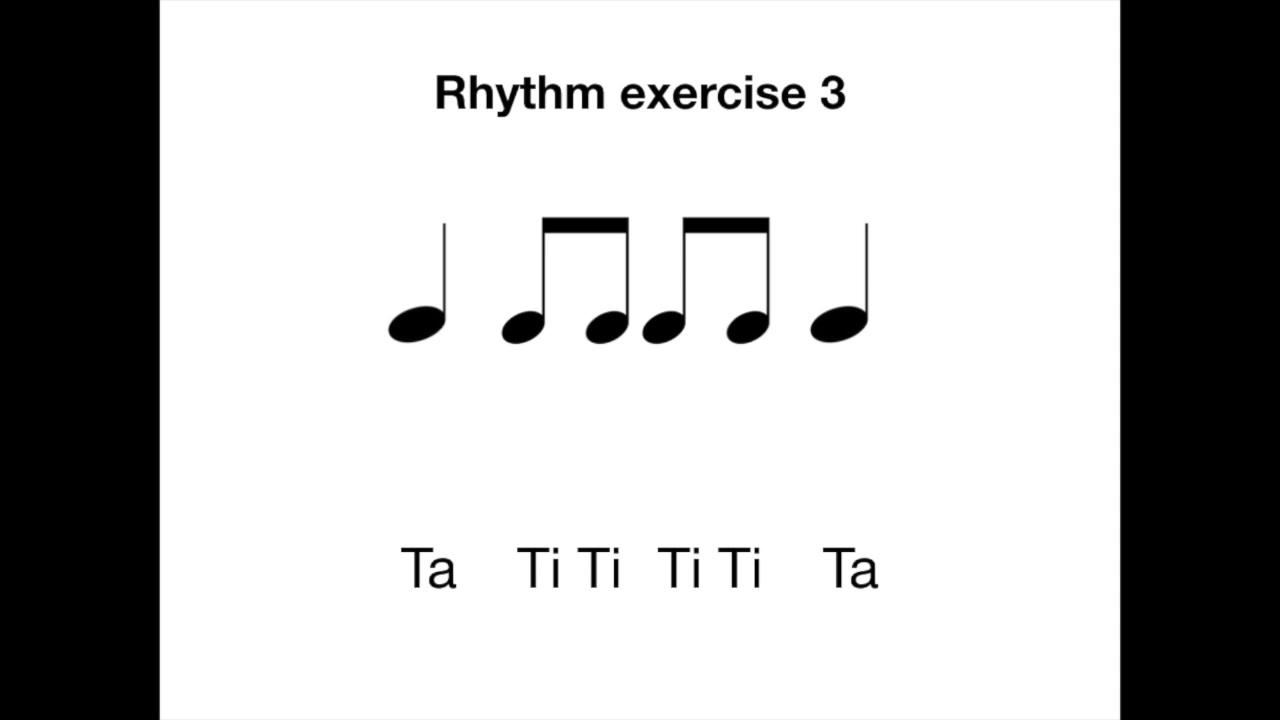 Rhythm Lesson Youtube