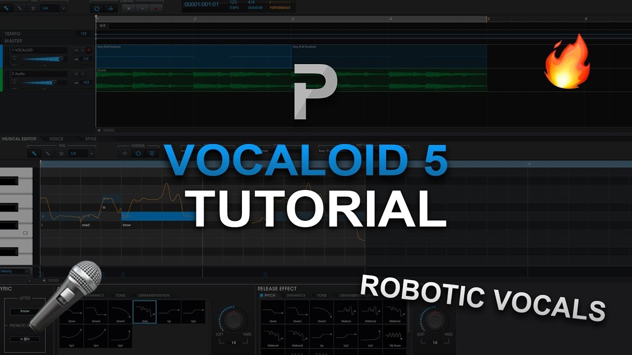 How To Make Robotic Vocals Vocaloid5 Tutorial Youtube