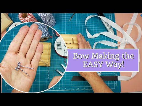 Bow Making Made Easy Youtube
