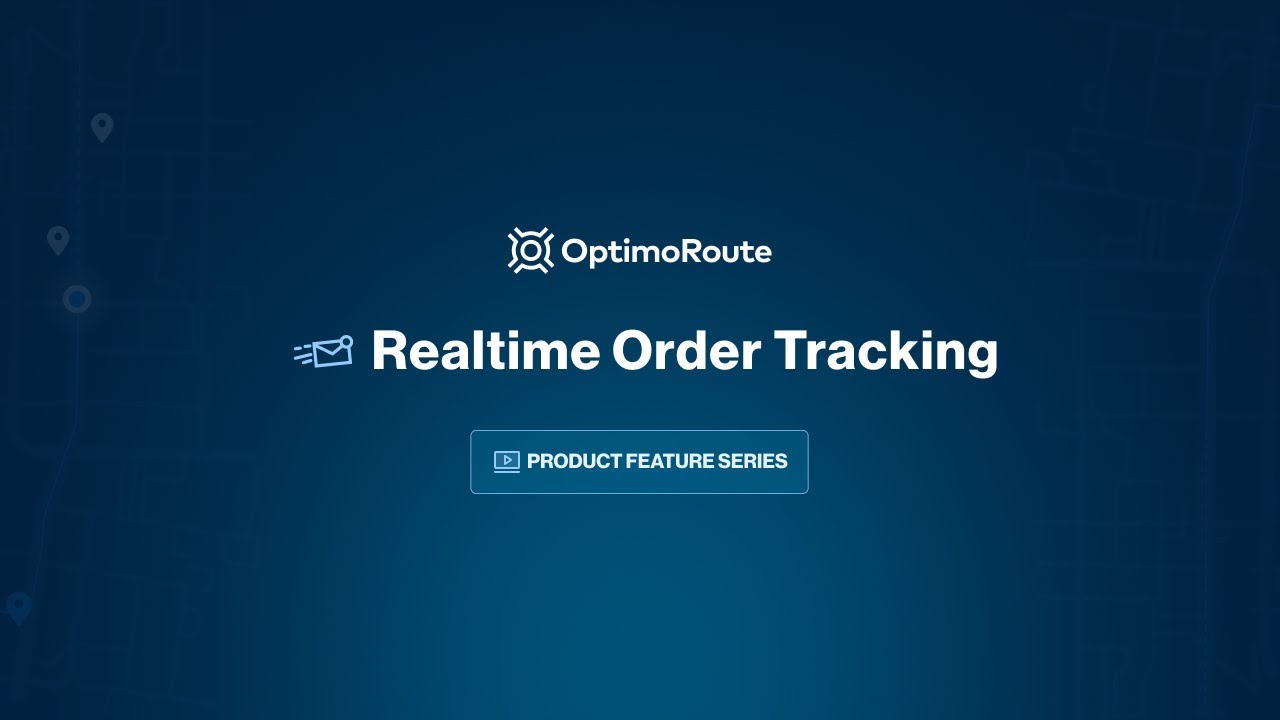 Optimoroute S Realtime Order Tracking Feature Youtube