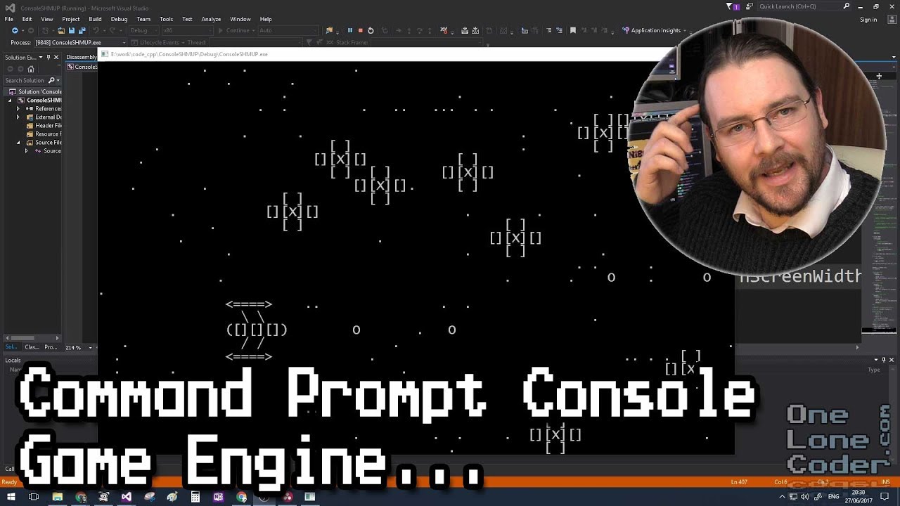 Command Prompt Console Game Engine Youtube