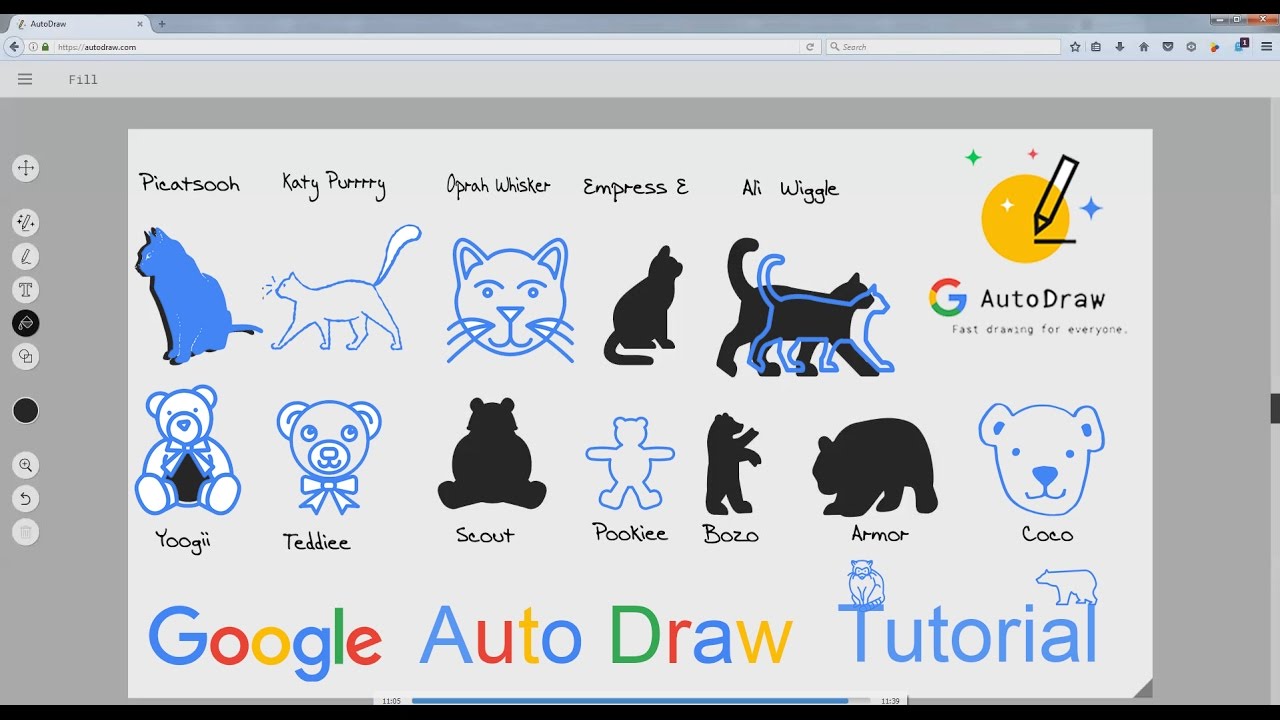 Google Autodraw Tutorial How To Draw Cute Cats And Teddies In Google