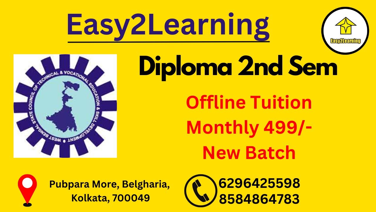 Diploma 2nd Sem Monthly 499 All Subject All Stream By