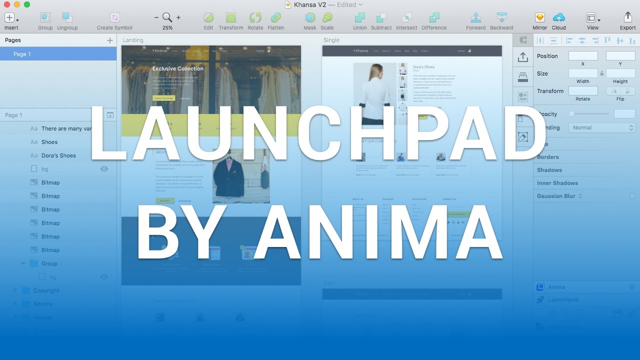 Getting Started With Launchpad By Anima For Sketch App Youtube