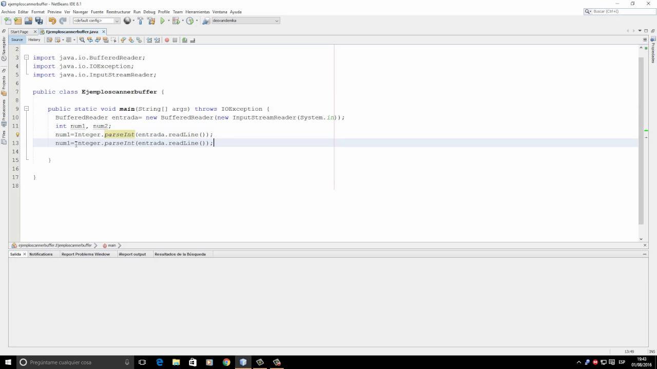 Ejemplo Bufferedreader Java Youtube