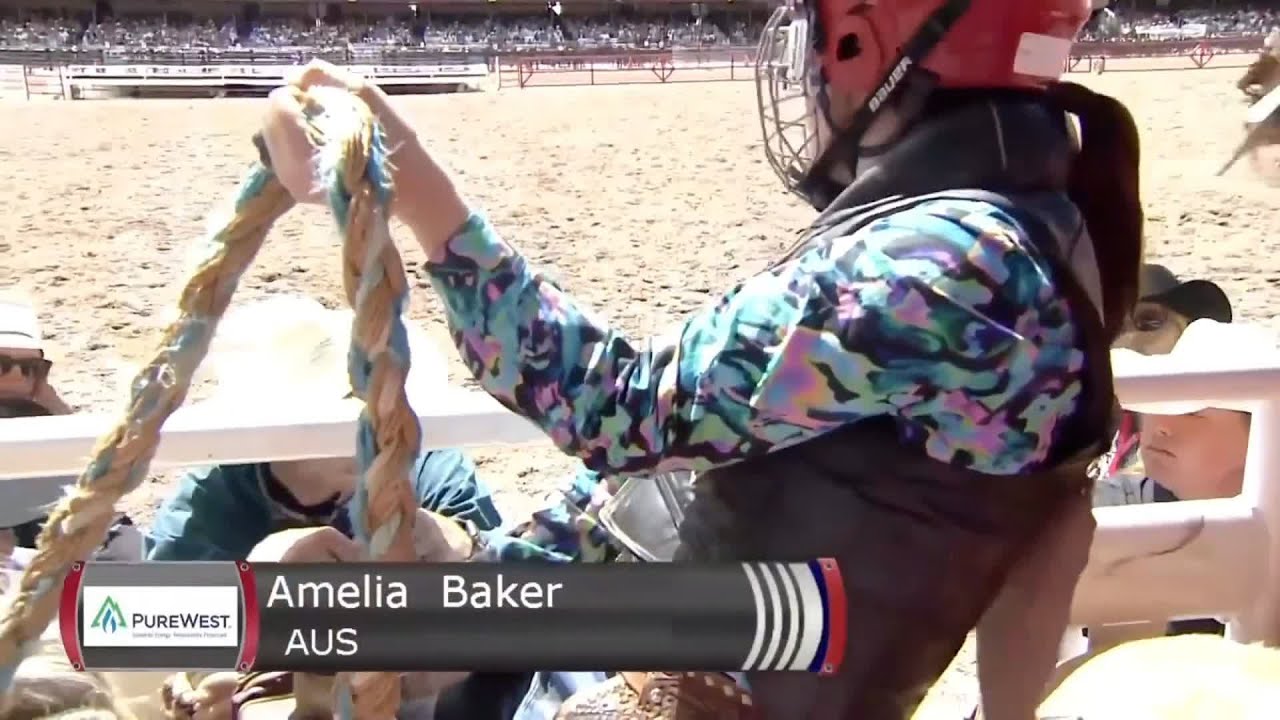 Amelia Baker Team Australia 2025 Cheyenne Frontier Days Women S