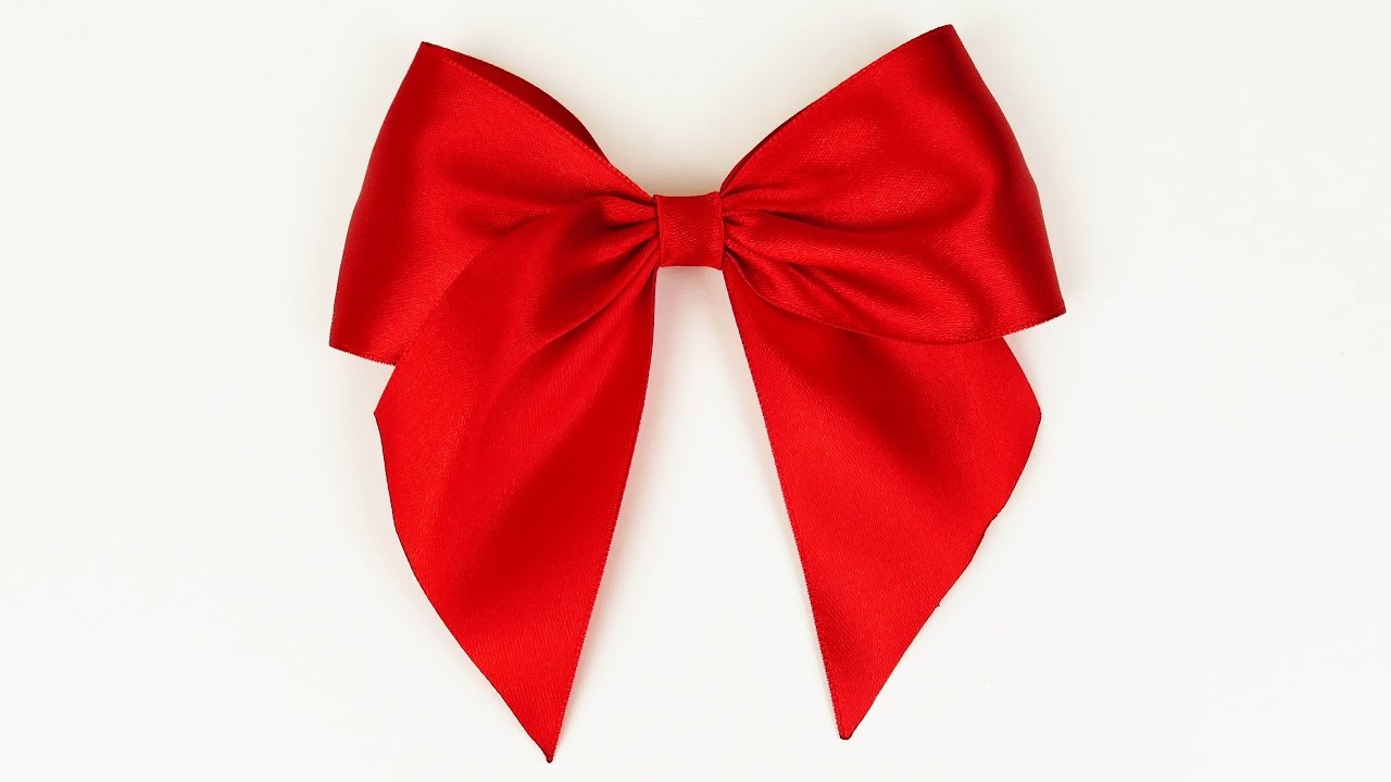 How To Make A Simple Ribbon Bows At Will Mcguirk Blog