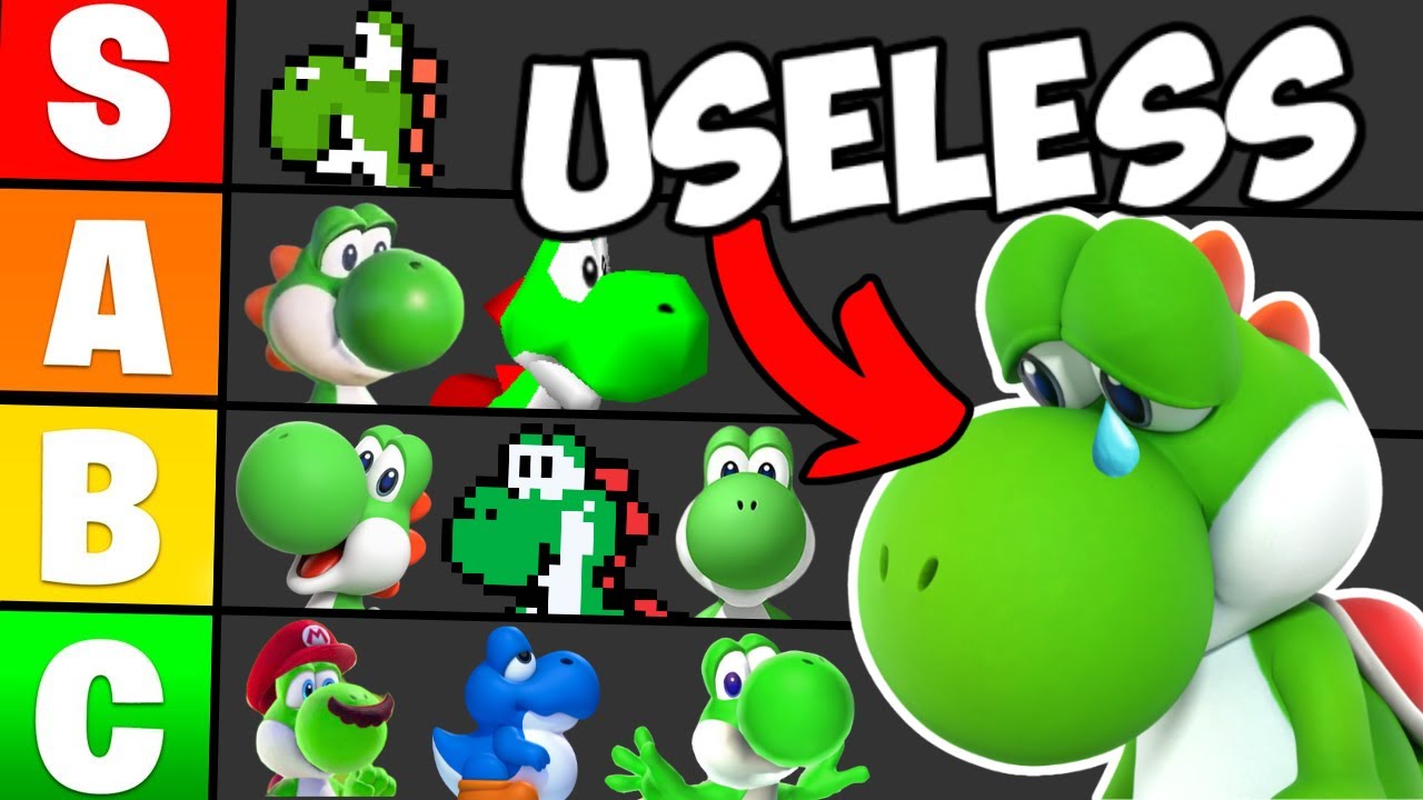 Ranking How Useless Yoshi Is In Every Mario Game Youtube