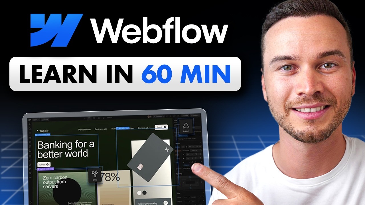 Webflow Tutorial For Beginners Start Here Youtube