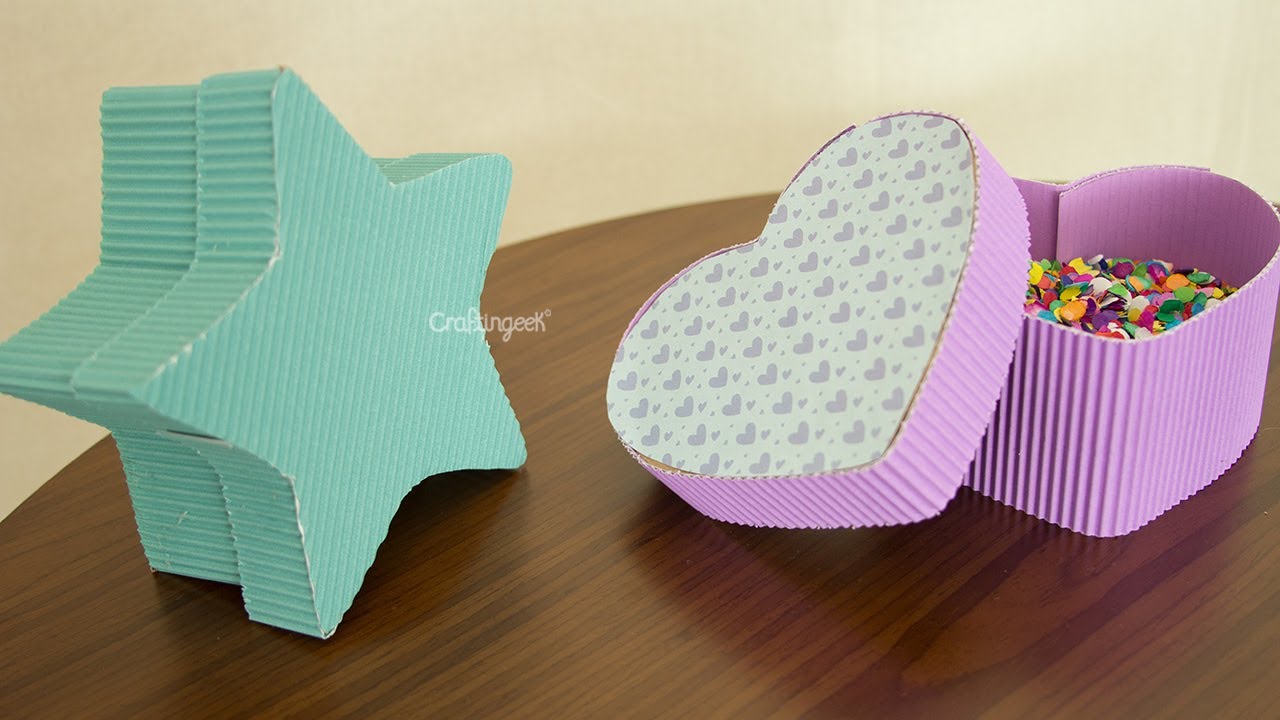 Como Hacer Cajitas De Carton Corrugado Imagui