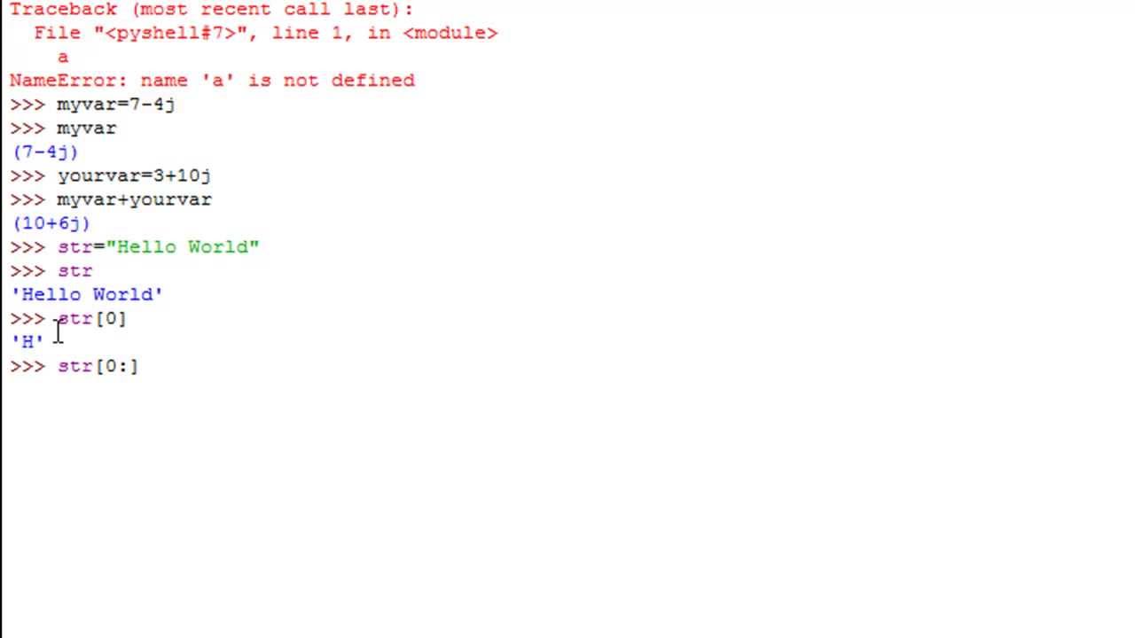 Python Programming Tutorial 5 Numbers Strings Youtube