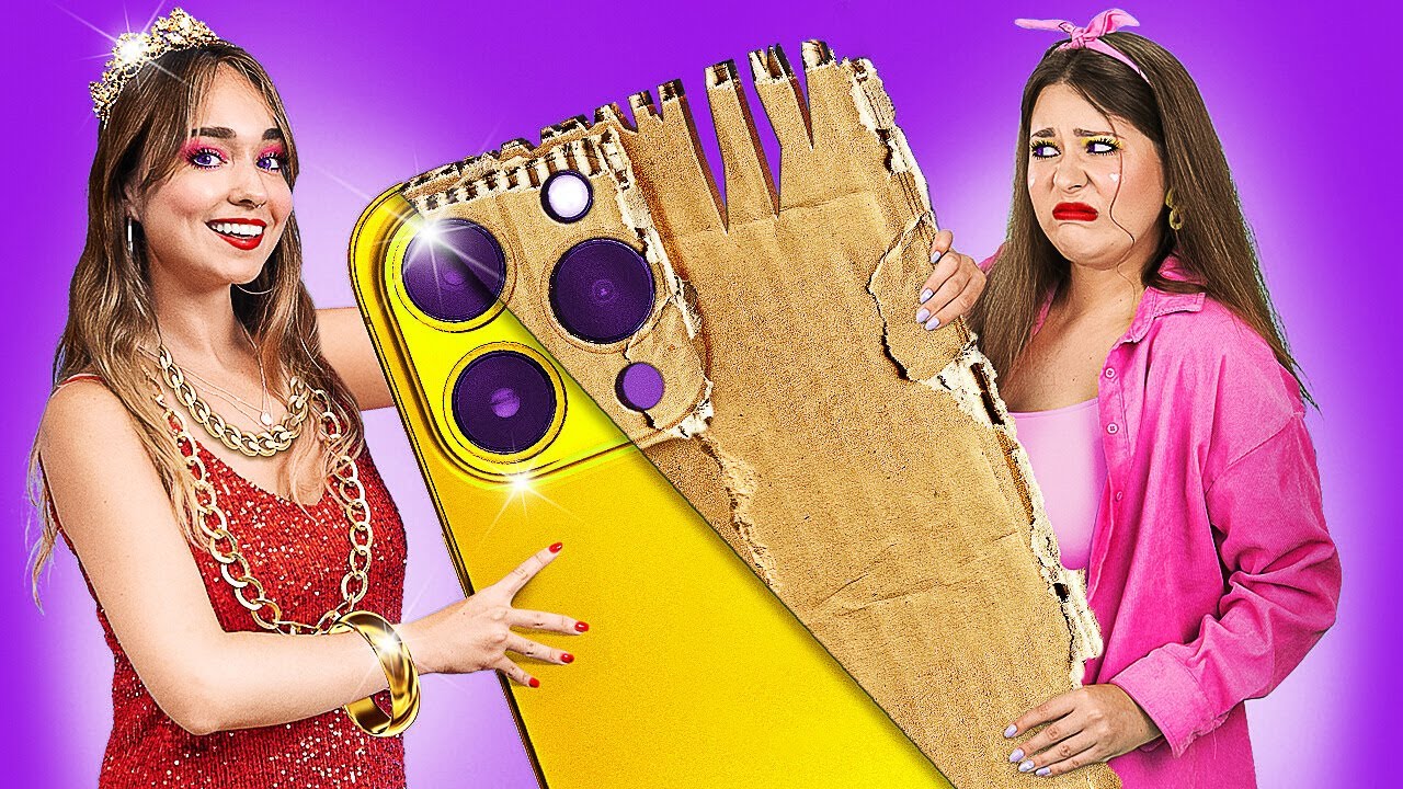Poor Girl Goes To A Fancy School Youtube