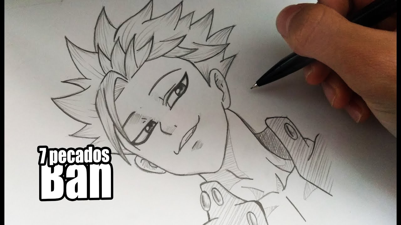 Cómo Dibujar A Ban Paso A Paso Los 7 Pecados Capitales Nanatsu No