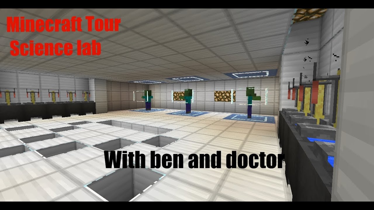 Minecraft Tour Science Lab Youtube