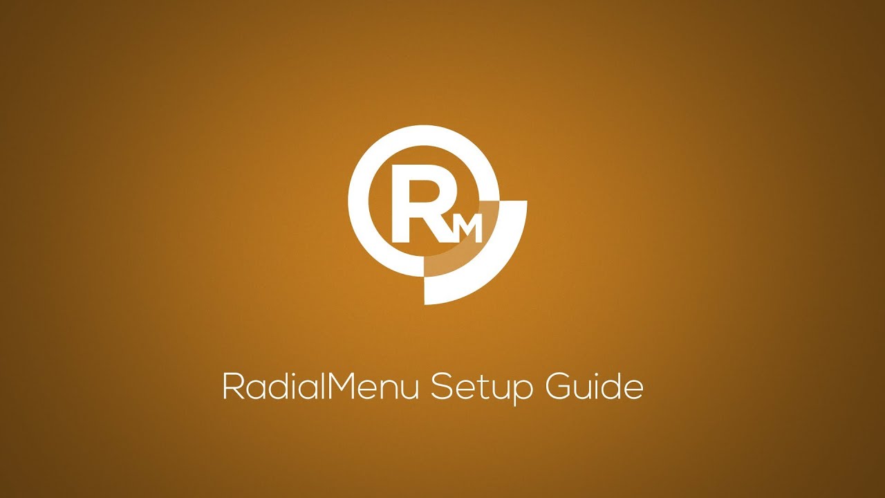 Radialmenu Setup Guide Youtube